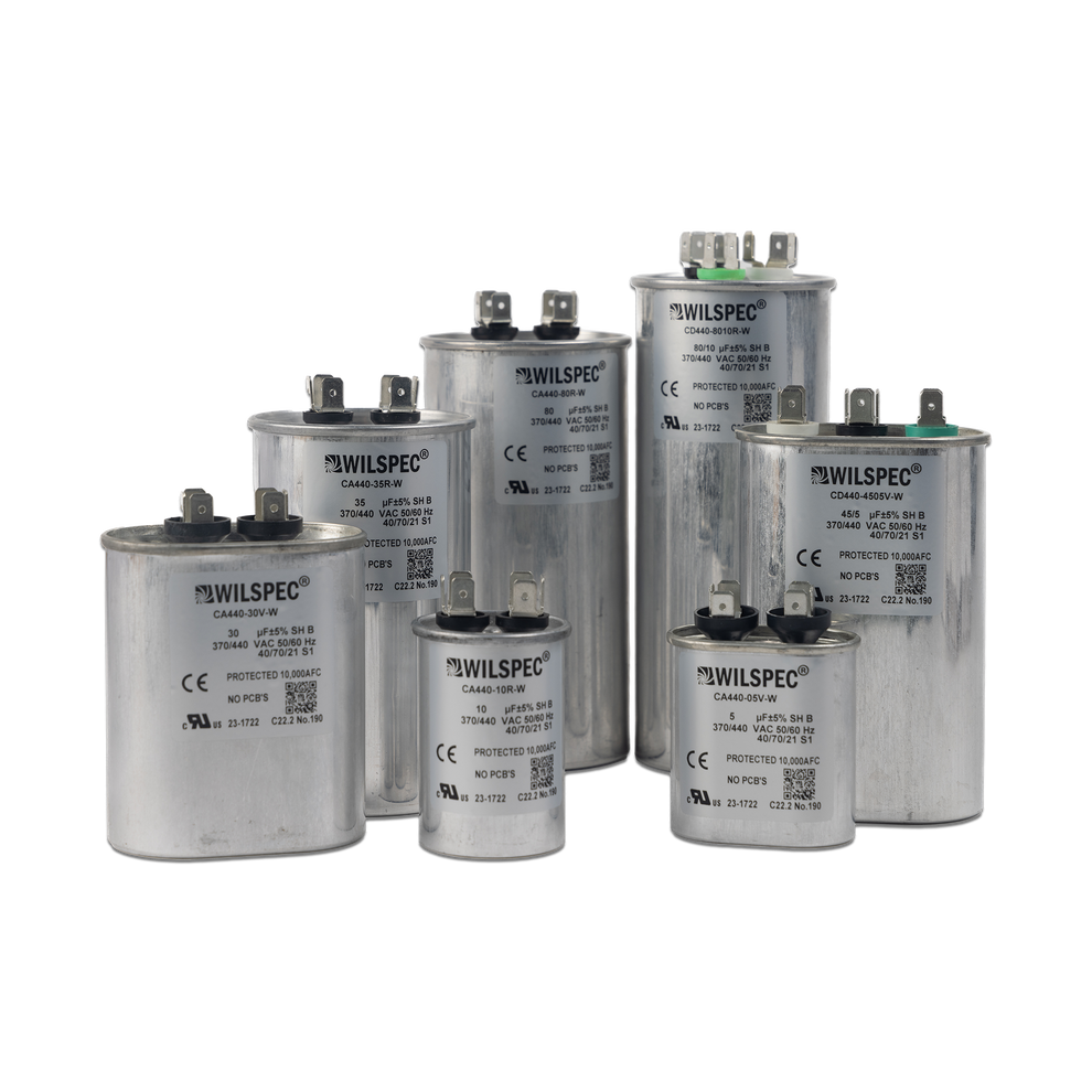 Capacitor - Single (Universal 370 / 440 VAC) – Wilspec Direct, LLC